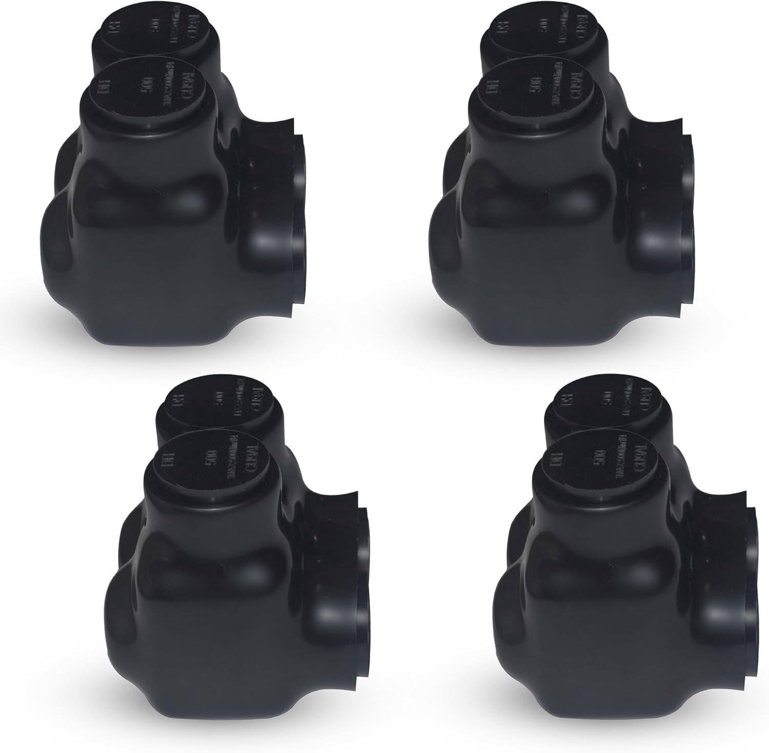 Select Black Insulated Dual Entry Splice Electrical Power Connector ...