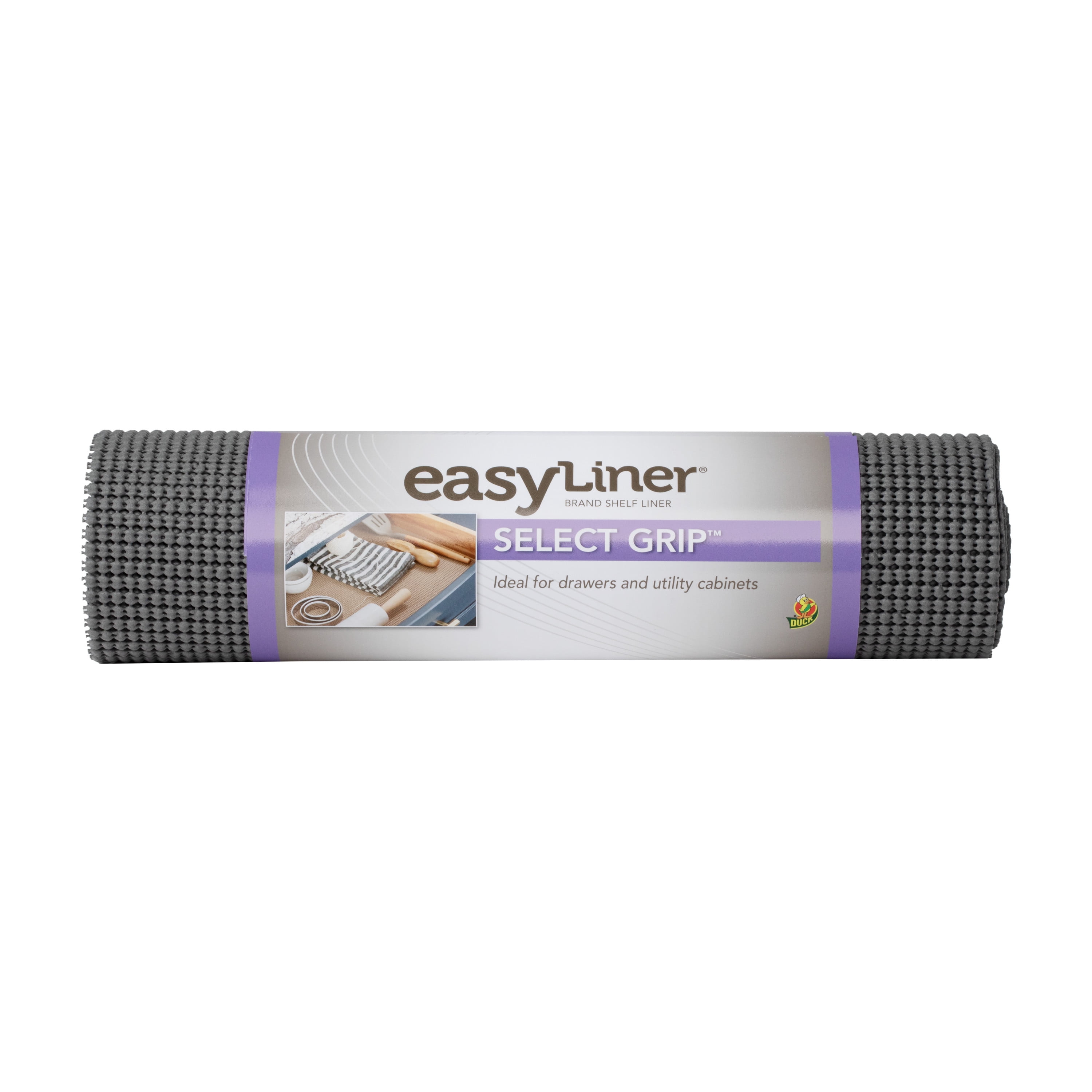 Select Grip EasyLiner Brand Shelf Liner, Dark Gray, 3 Pk, 12 in. x 10 ...