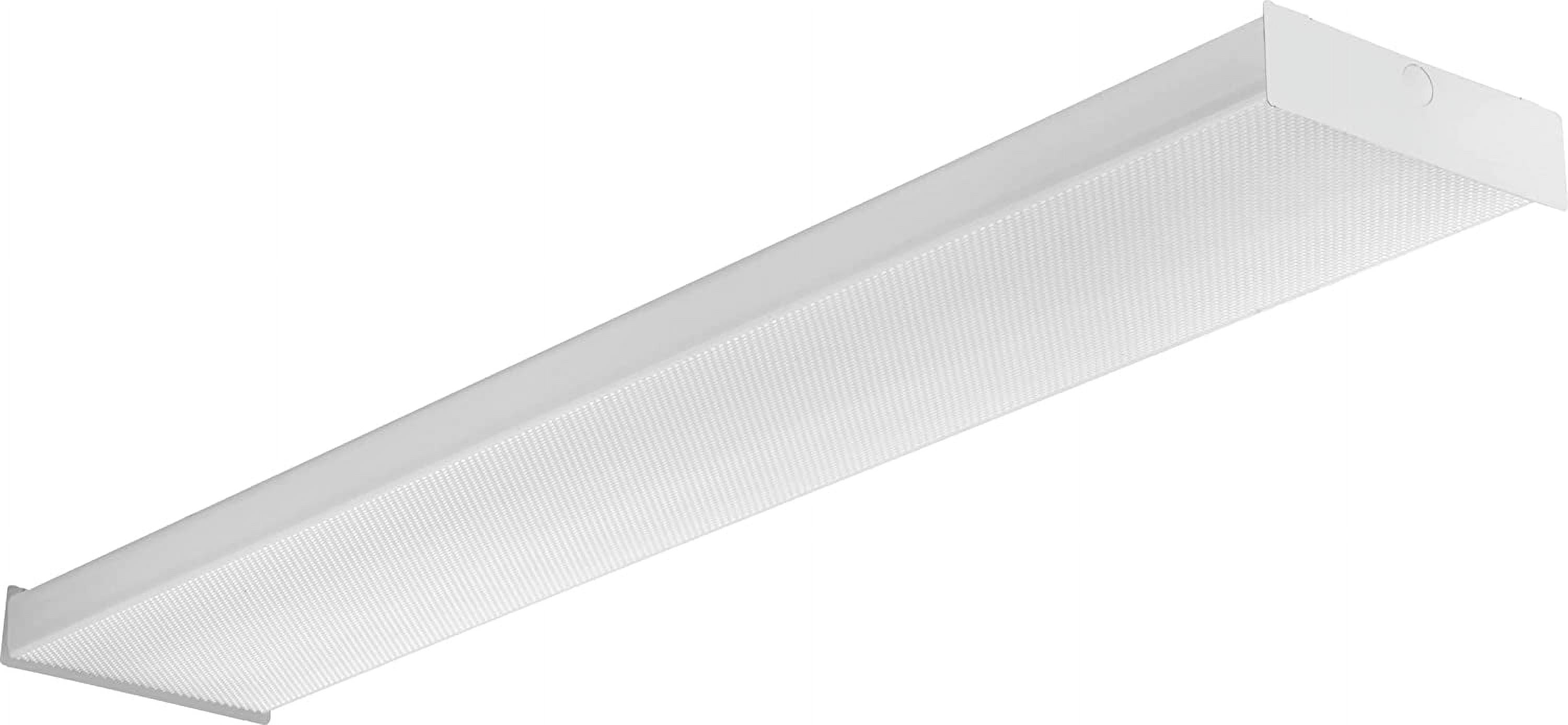 Select LED Square 4000 Lumens 4000K Wraparound Ceiling Light 4' White ...