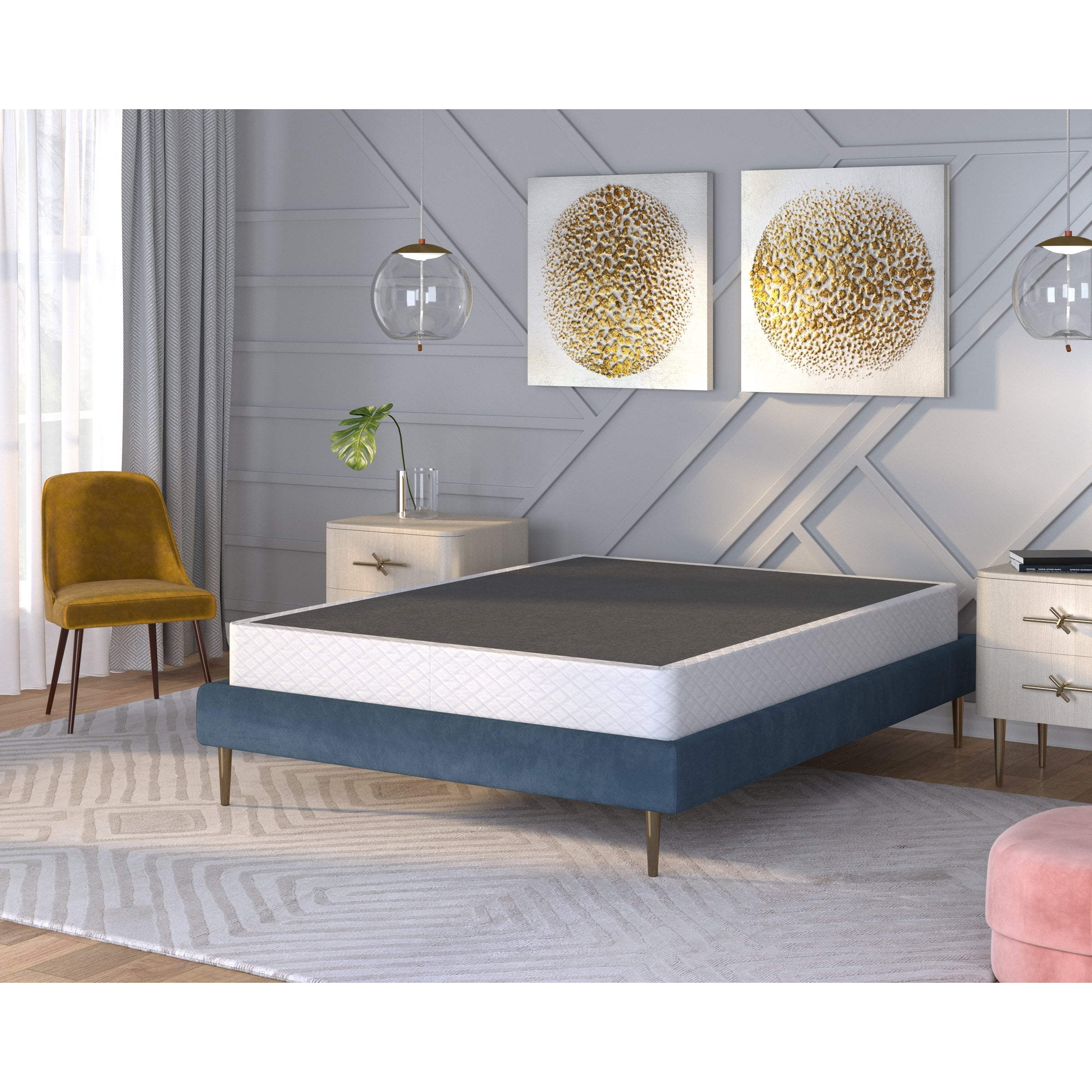 Select Luxury Mattress Box Spring/Foundation (Only) 76"x80"x8 ...