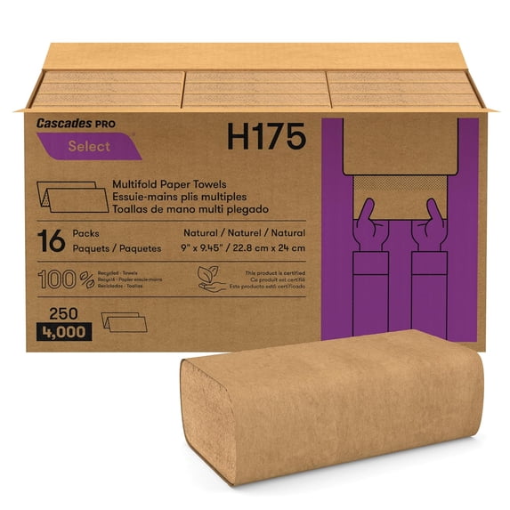 Select Multifold Paper Towels Bulk- Universal Fit for Dispensers ...