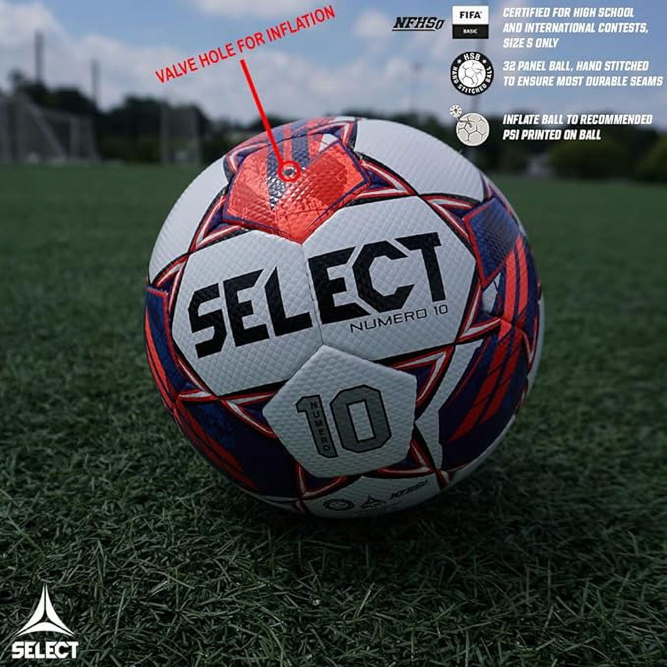 Select Numero 10 Soccer Ball - Walmart.com