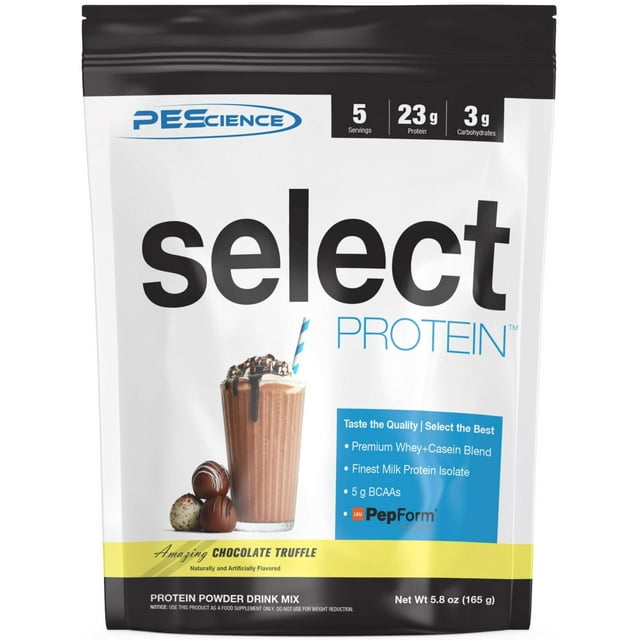 Select Protein - Premium Blend Whey and Casein Protein Powder, Gluten ...