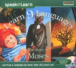 SelectSoft Publishing Learn 9 Languages The Story of Moses - Walmart.com