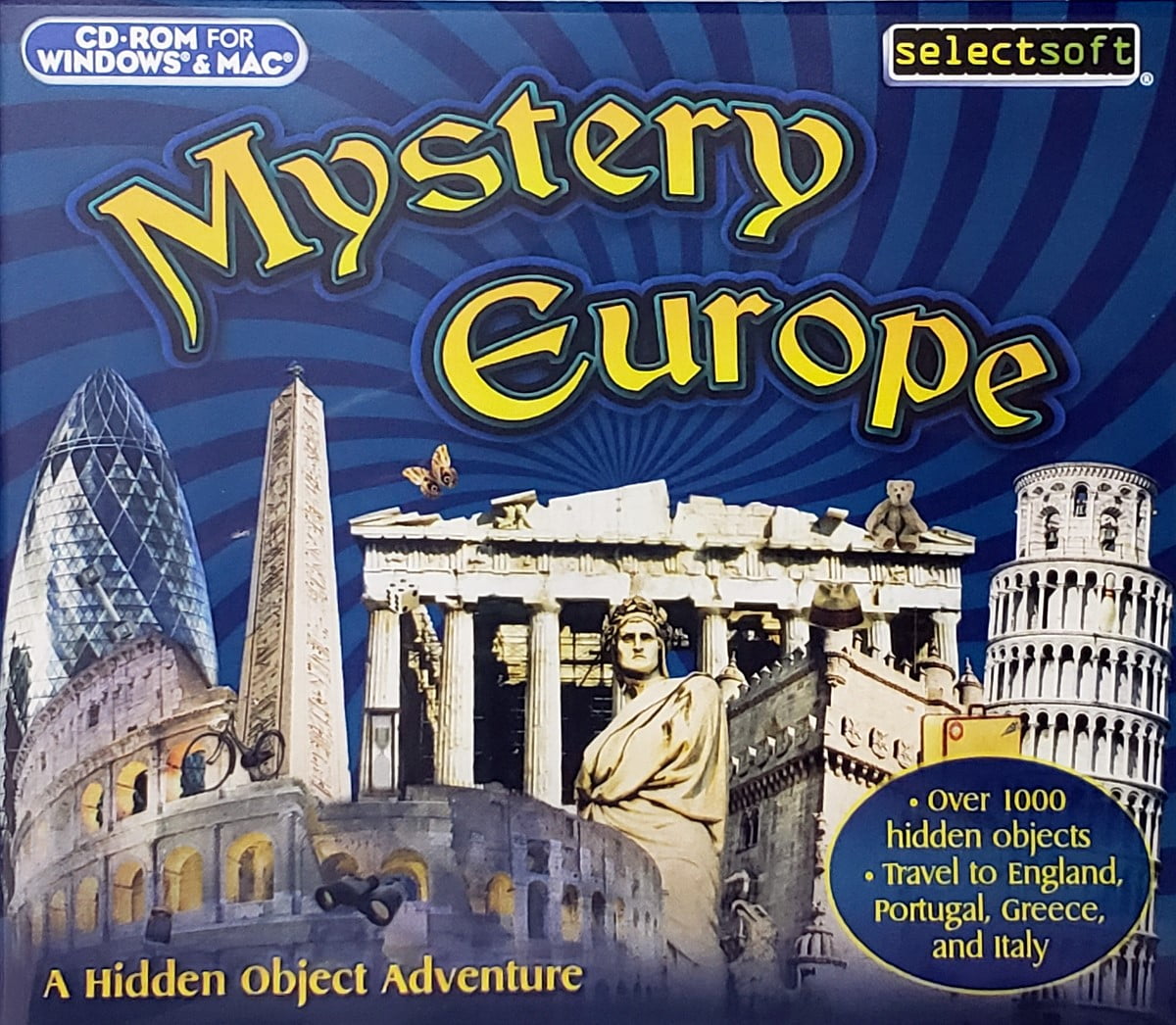 SelectSoft Publishing Mystery Europe: A Hidden Object Adventure - Walmart.com