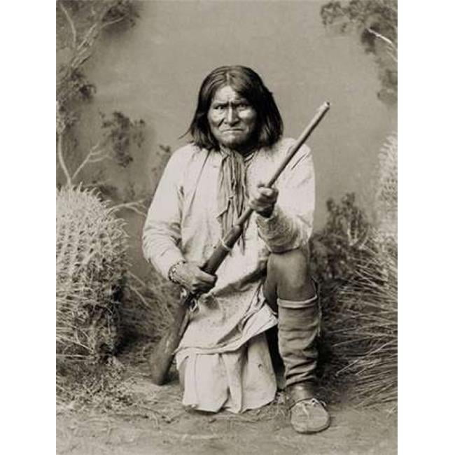 Selected Artworks PDX3AP3693SMALL Geronimo- Apache- 1886 Poster Print by Anonymous, 11 x 14 ...