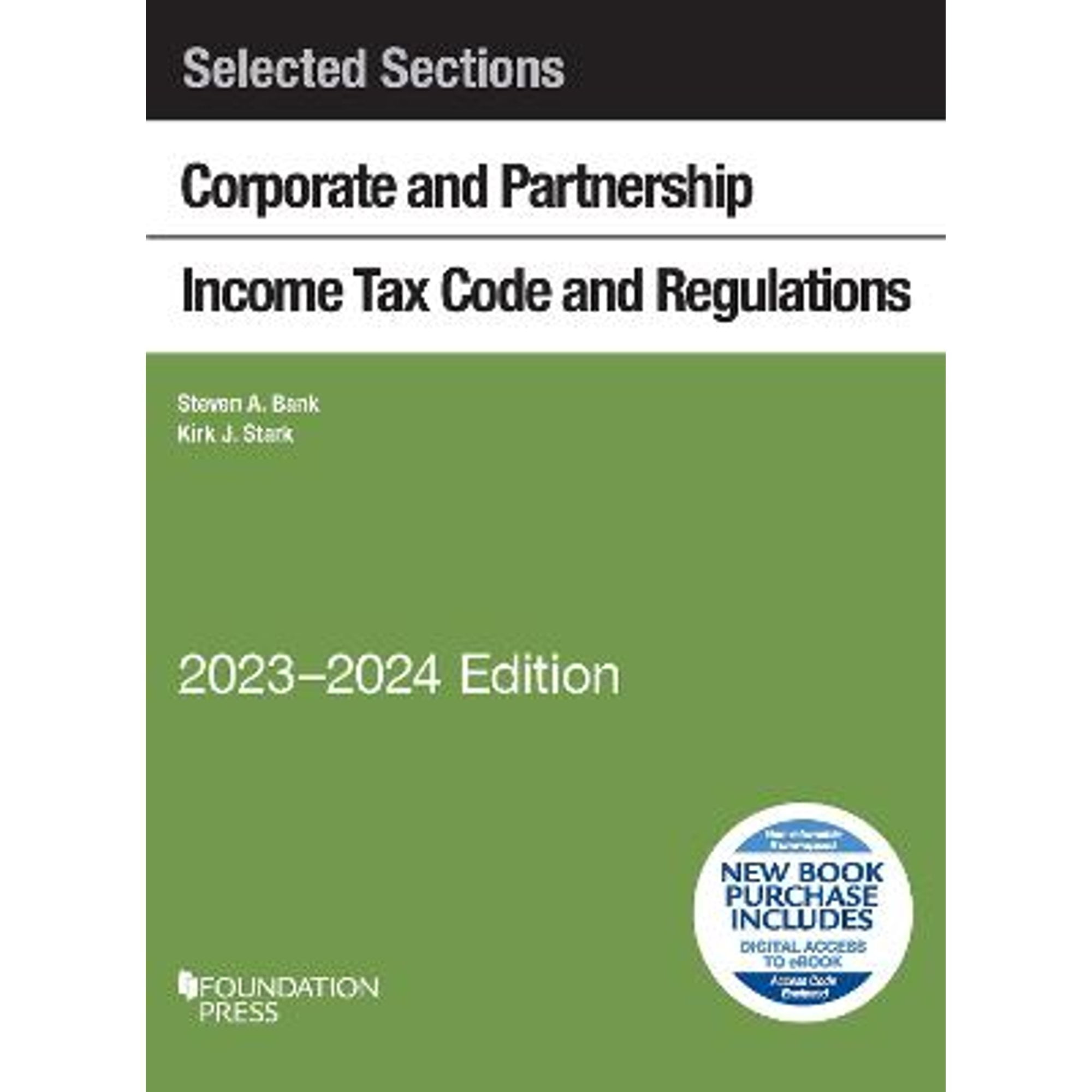 Selected Sections Corporate and Partnership Income Tax Code and ...