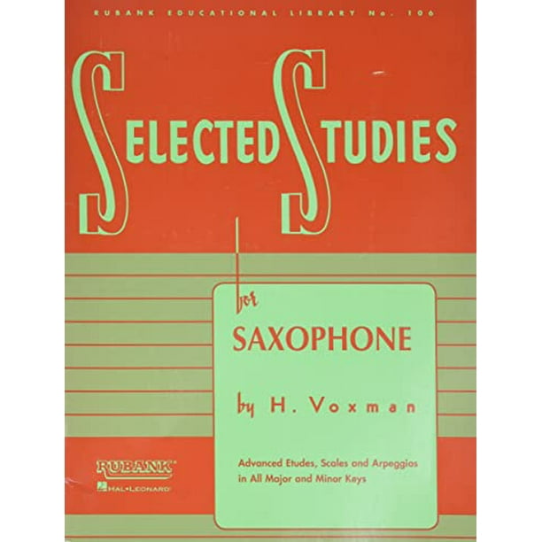 Pre-Owned Selected Studies for Saxophone : Advanced Etudes, Scales and ...