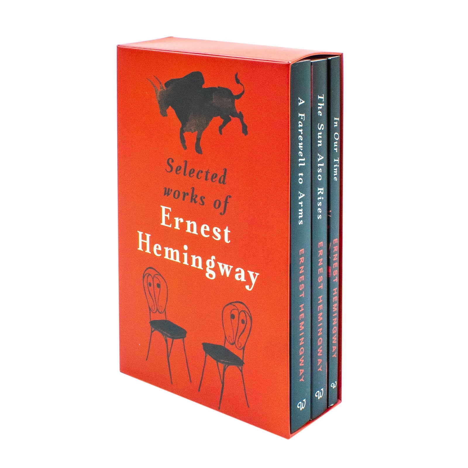 Selected Works of Ernest Hemingway 3 Books Set (In Our Time, The Sun ...
