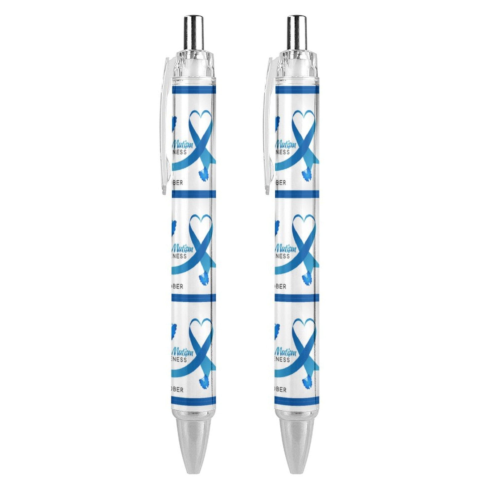 Selective Mutism Awareness Ballpoint Pen Retractable Pens Black Writing ...