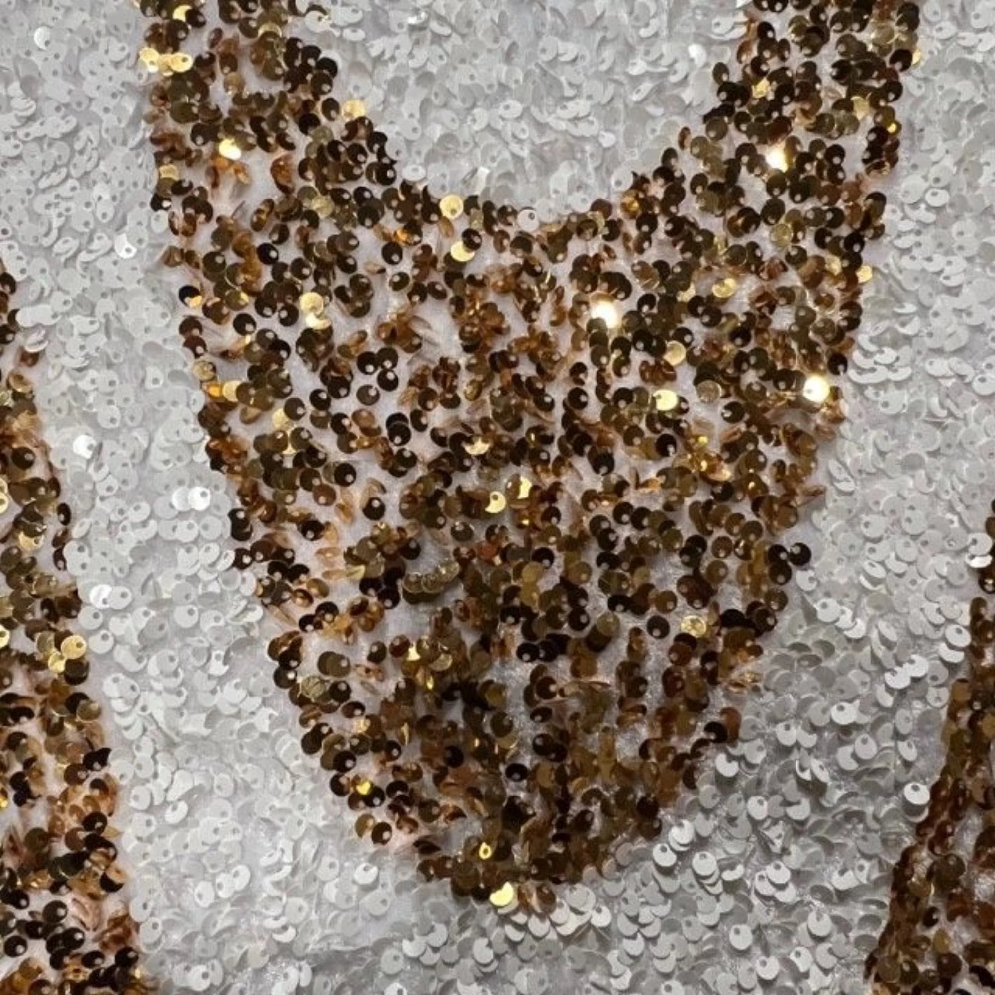 Selectra Waves Stretch Velvet Sequin Fabric, Glitter Spandex Material ...
