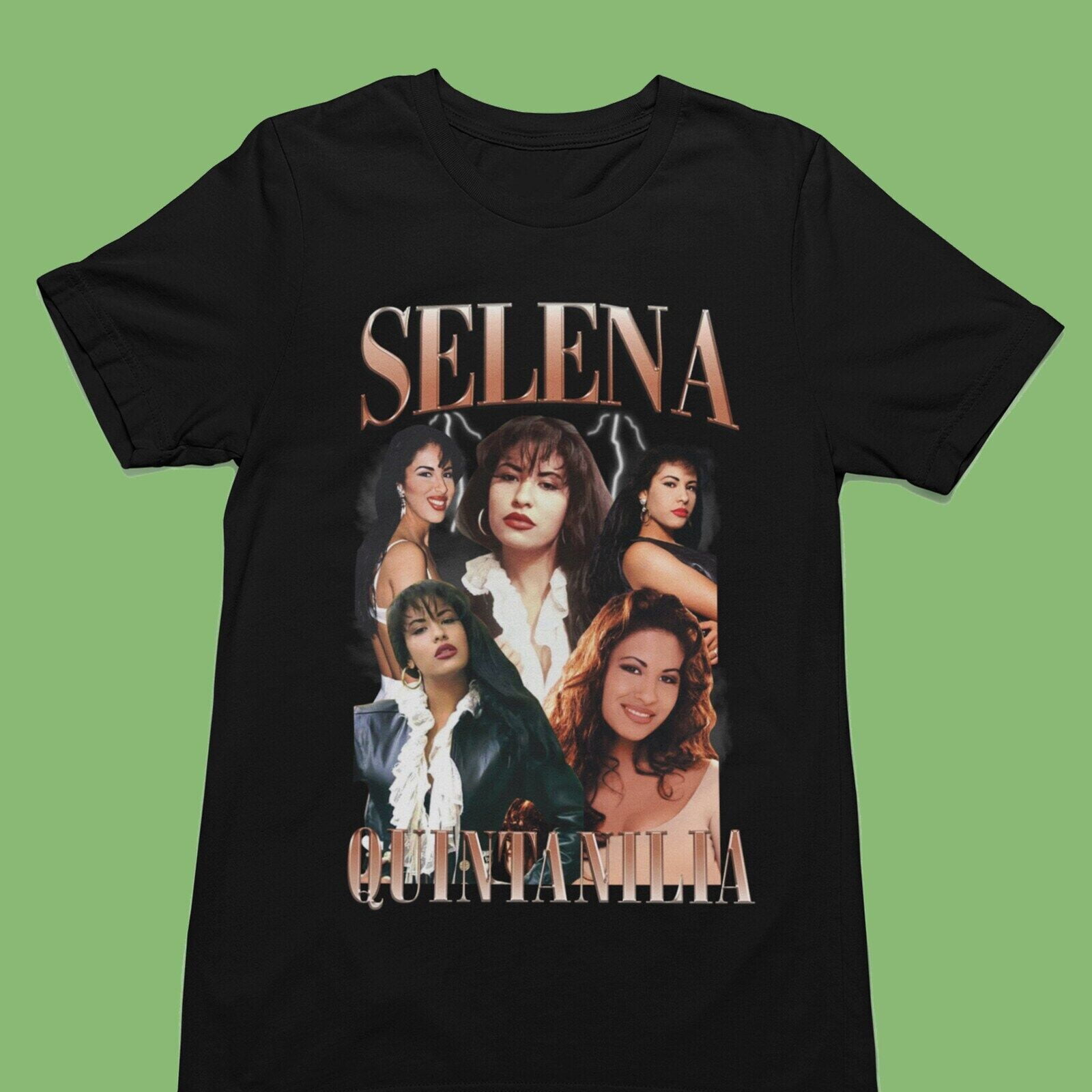 Selena Bootleg T-Shirt, Selena Quintanilla Graphic Fan Merch - Walmart.com