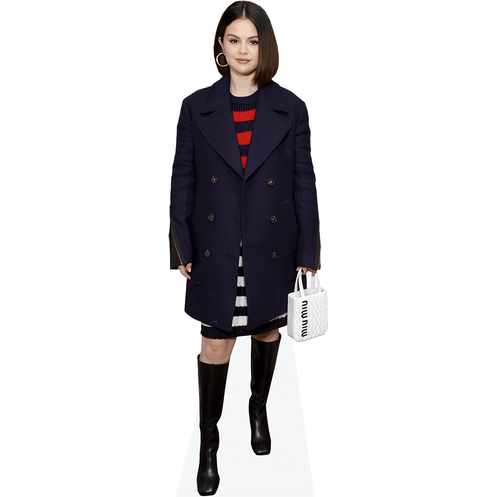 Selena Gomez (Coat) Lifesize Cardboard Cutout Standee - Walmart.com