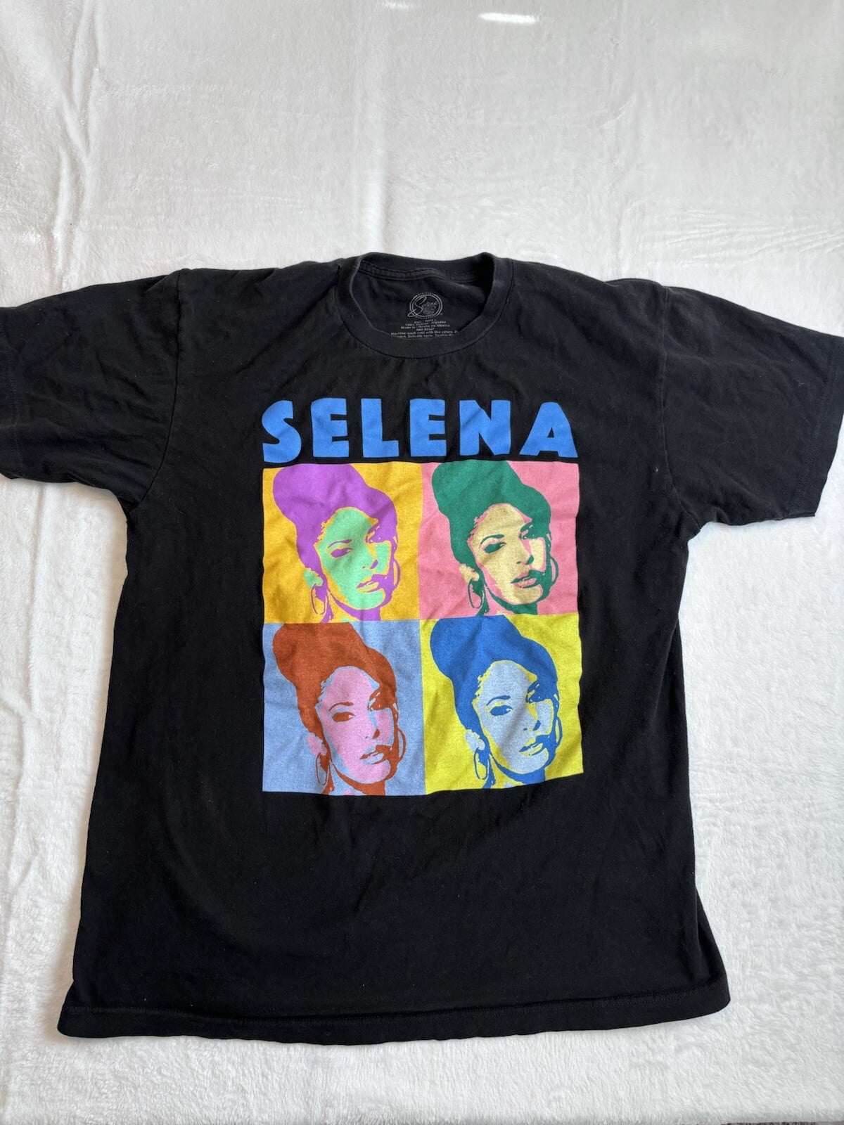 Selena Offical Merchandise Black Short Sleeve Shirt Men's Large ...