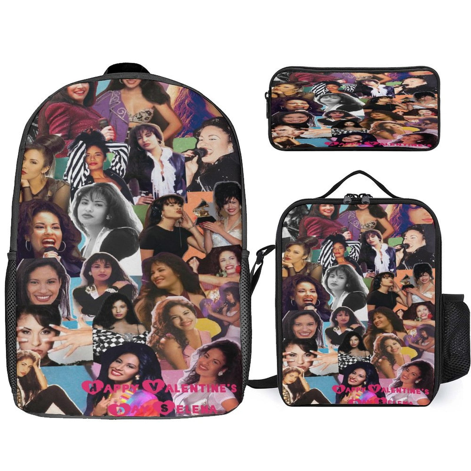 Selena Quintan-ill Backpack 3PCS Backpack Set Lunch Box and Pencil Case ...