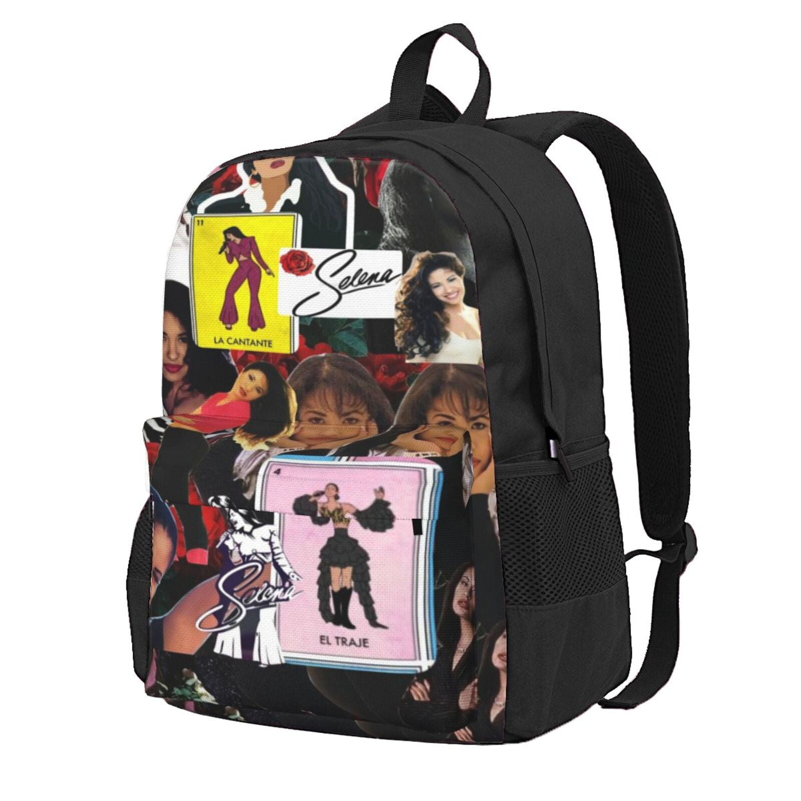 Selena Quintanilla Backpack HD Printed Book Bag Cartoon Perfect Book ...