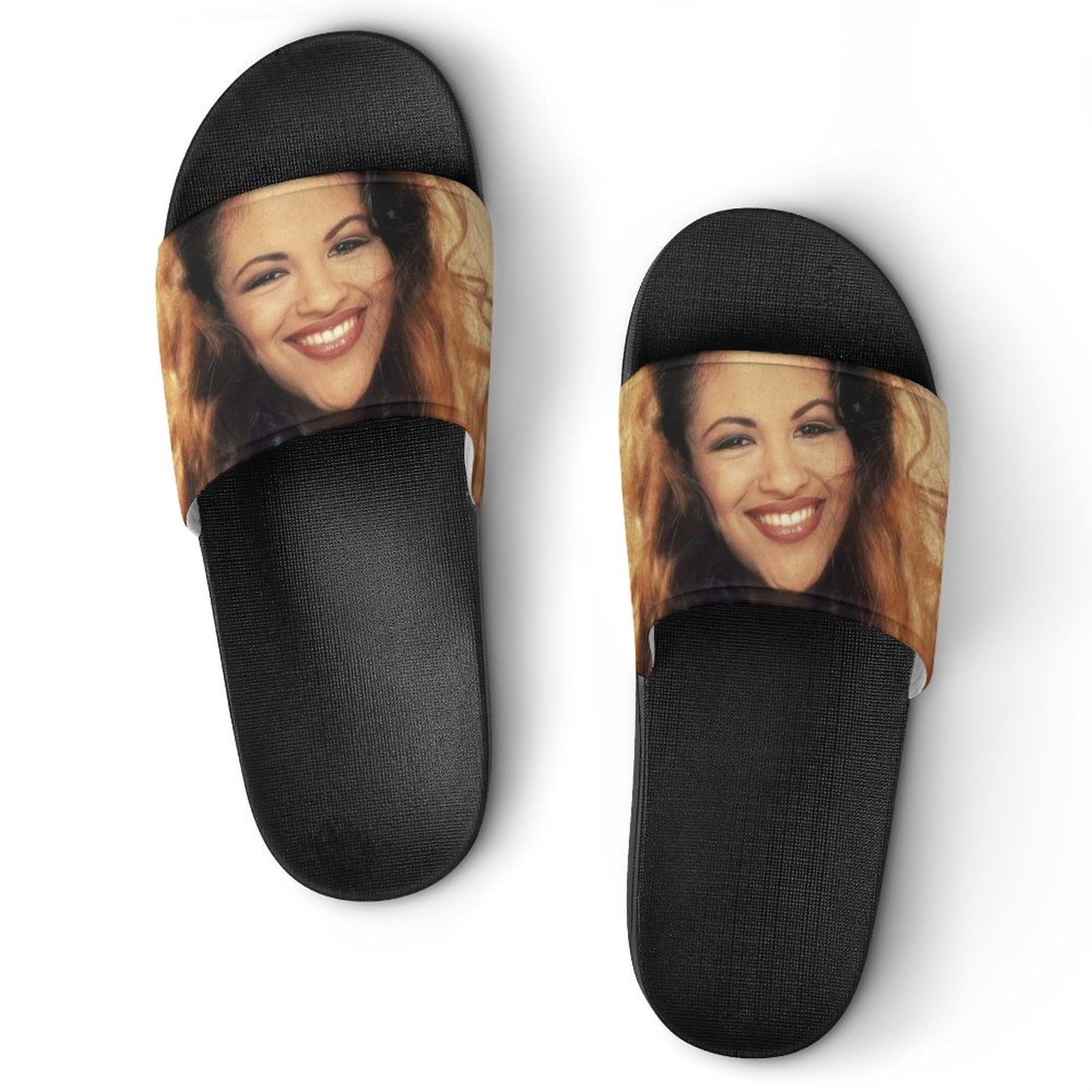 Selena Quintanilla Boys Slide Sandals, Comfort Casual Pool Slide ...