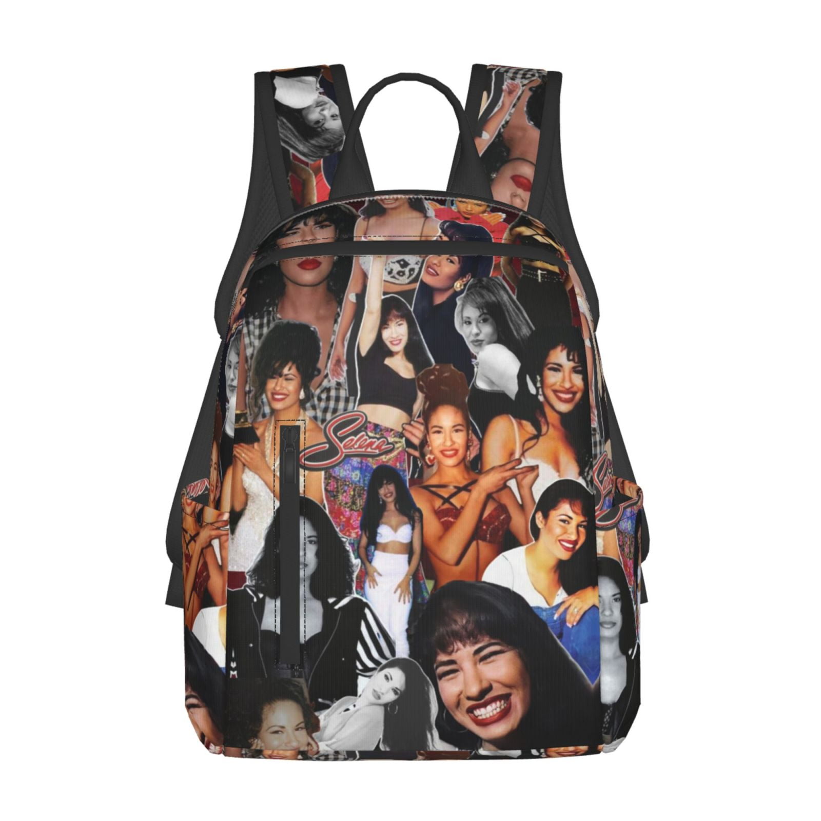 Selena Quintanilla Laptop Backpack with Compartment Cartoon Printed ...