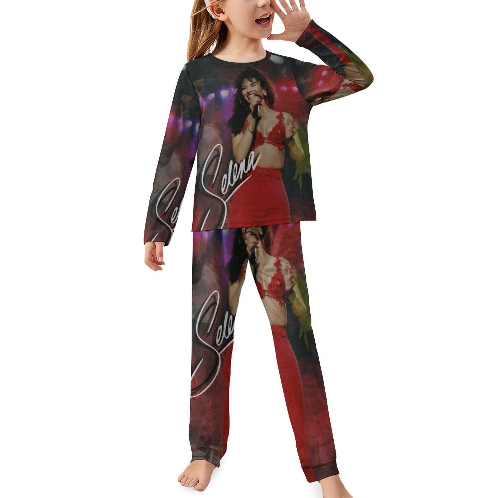 Selena Quintanilla Little Big Boys Girls Pajamas Set Long Sleeve Kids ...