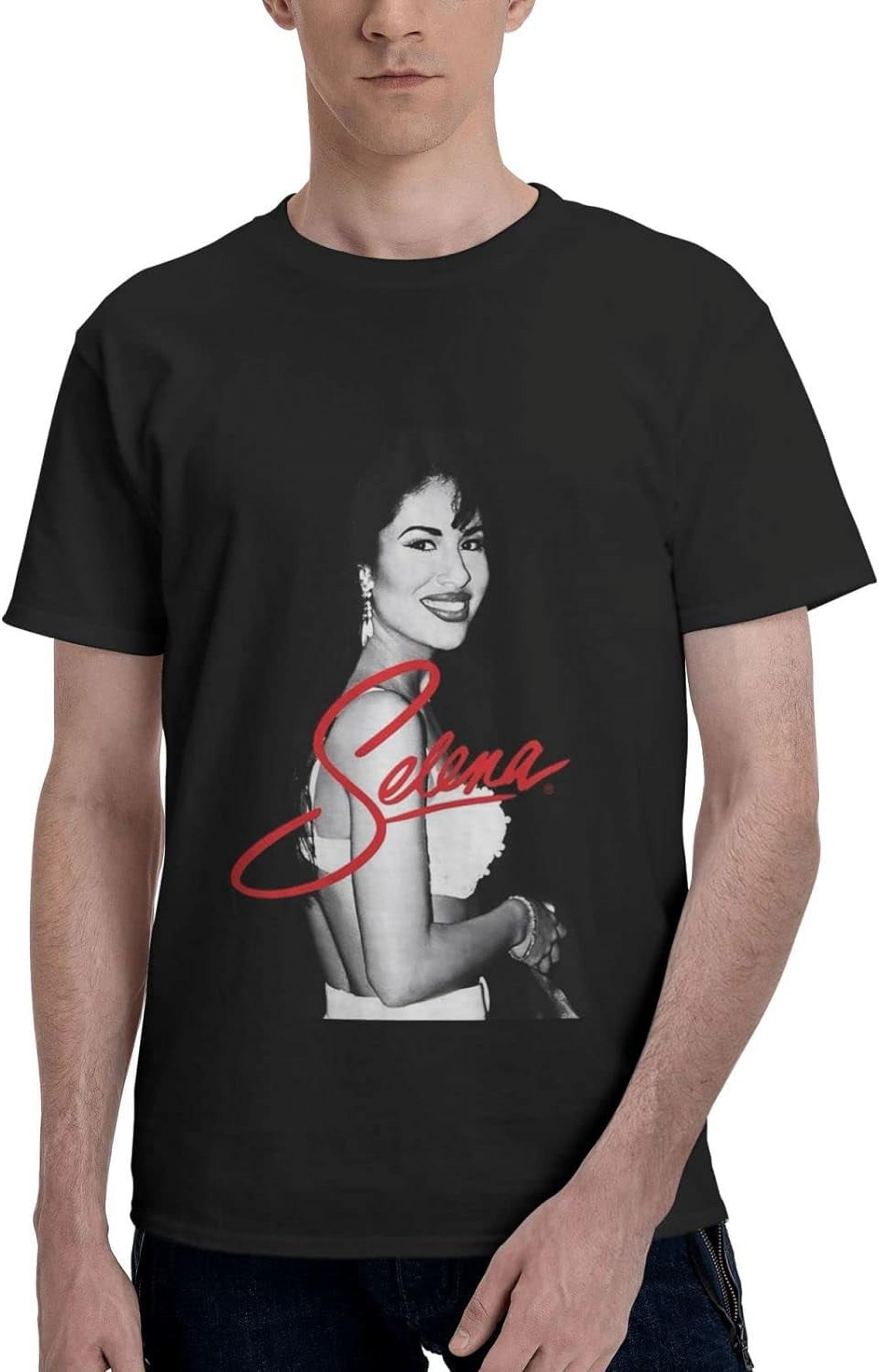 Selena Quintanilla Tshirt Men's Casual t-Shirt Men's Short Sleeve T ...