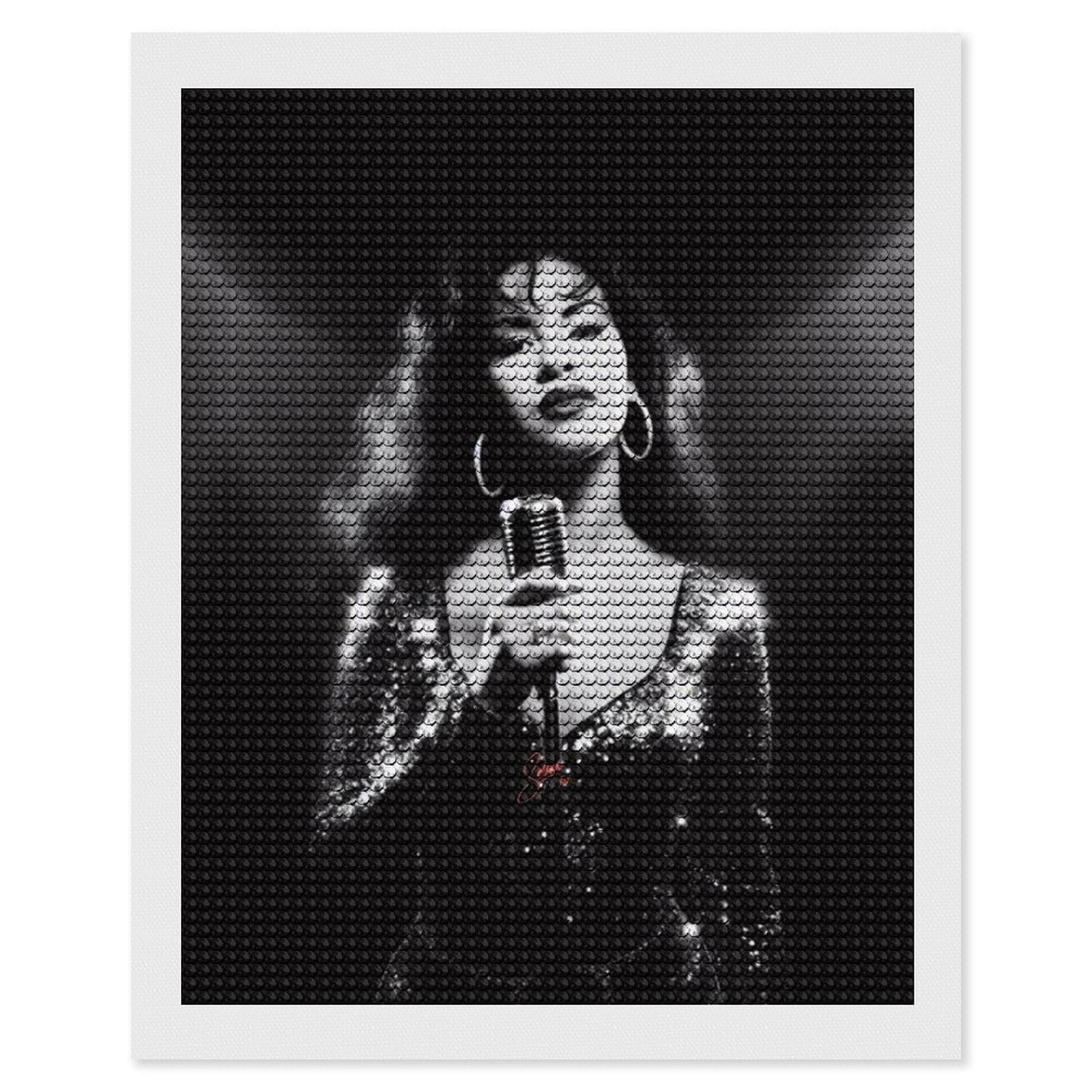 Selena Singer Quinta-Nill Diamond Art Kits for Adults Kids,DIY 5D Round ...