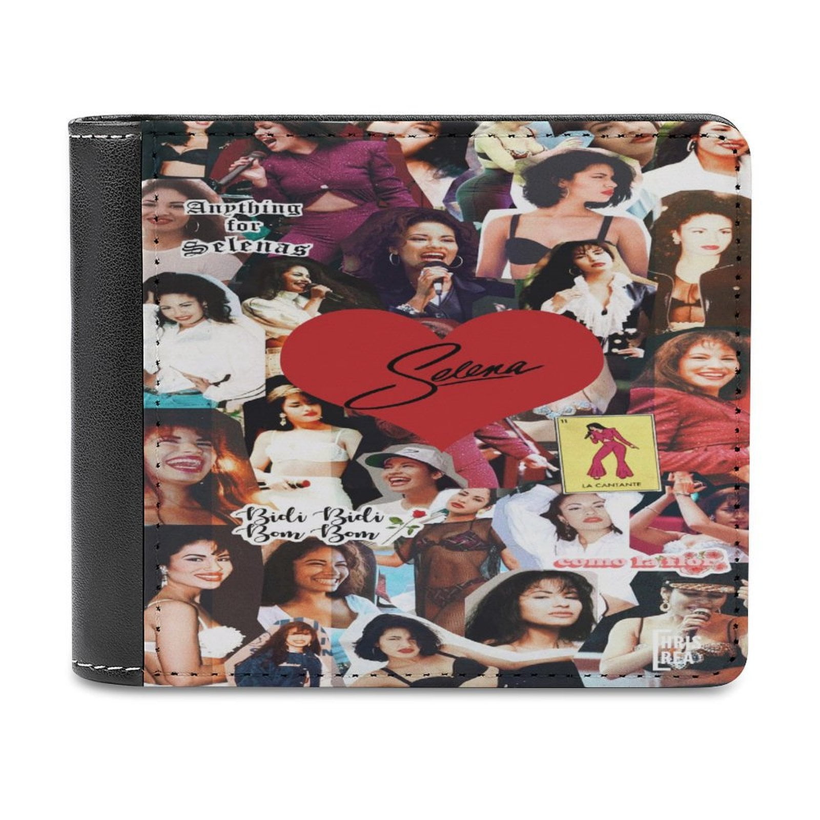 Selena Singer Quinta-Nill Wallet for Men Leather Purse Clutch Card ...
