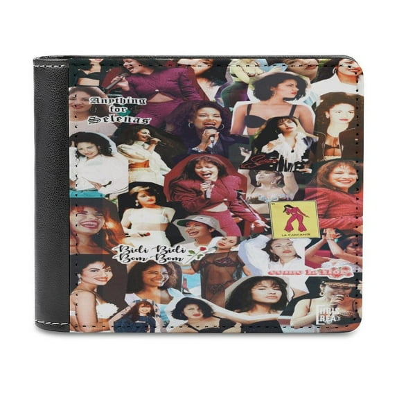 Selena Singer Quinta-Nill Wallet for Men Leather Purse Clutch Card ...