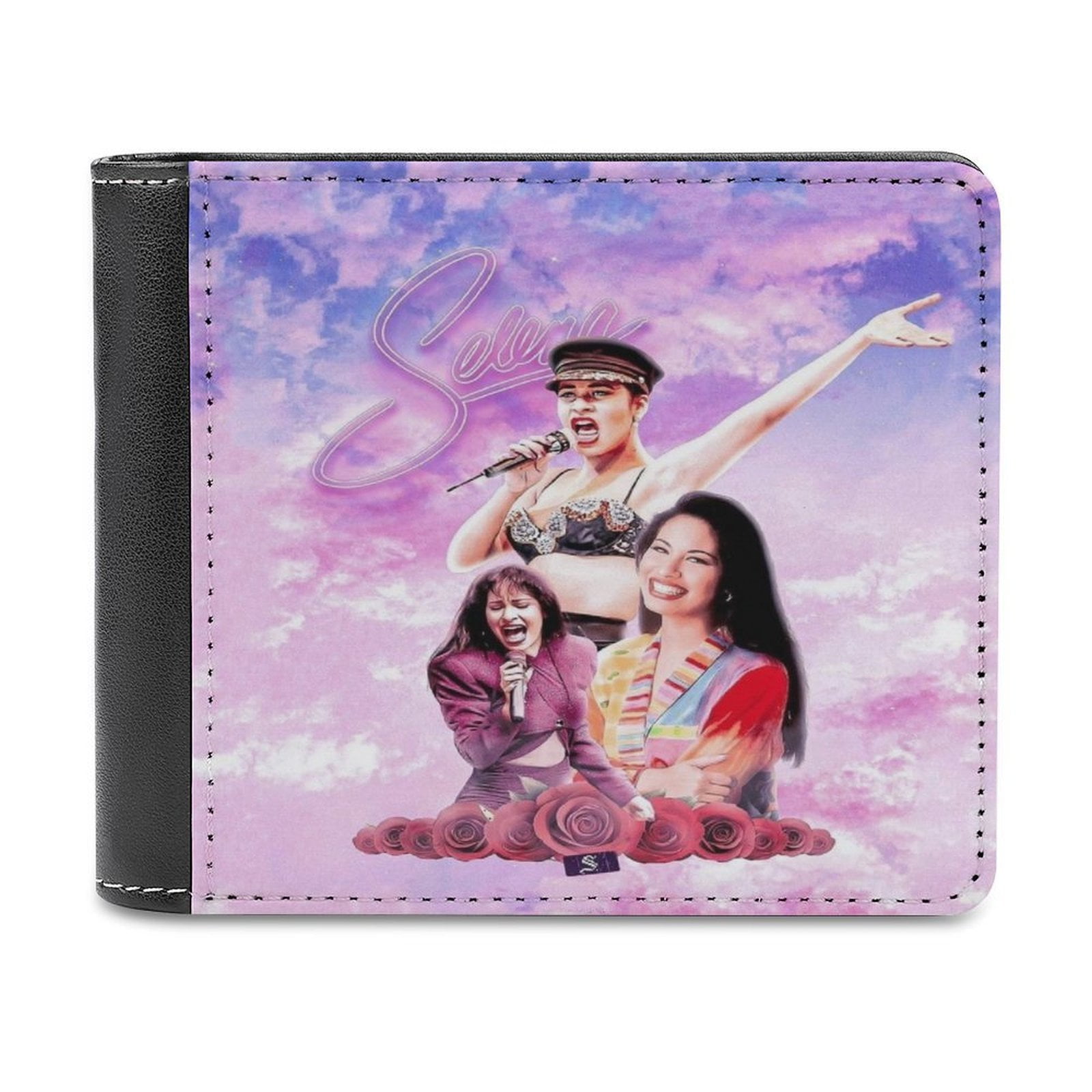 Selena Singer Quinta-Nill Wallet for Men Leather Purse Clutch Card ...