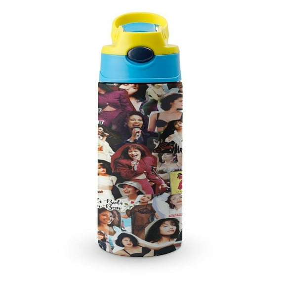 Selena Singer Quinta-Nill Water Bottle with Straw Lid Vacuum Insulated ...