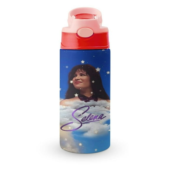 Selena Singer Quinta-Nill Water Bottle with Straw Lid Vacuum Insulated ...