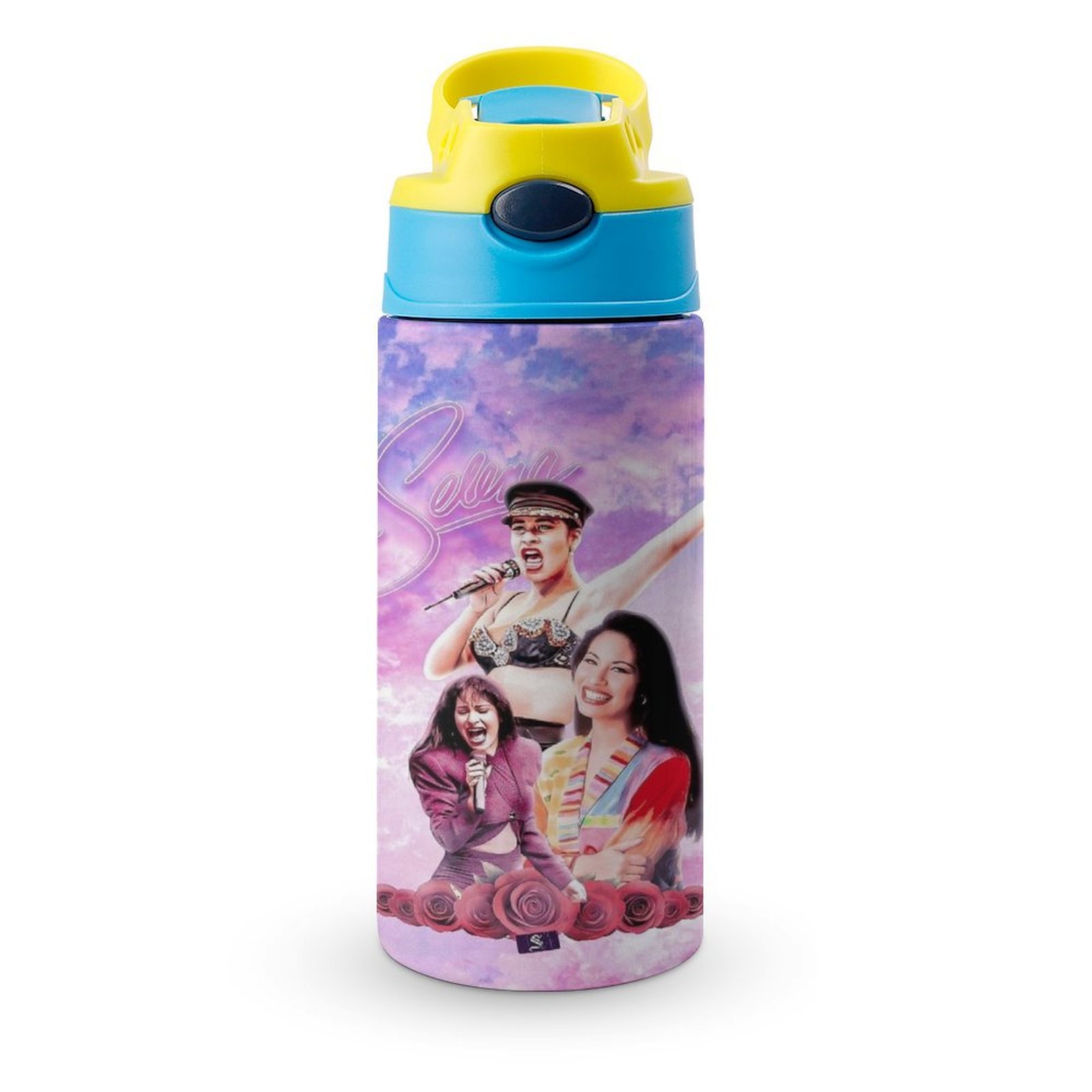 Selena Singer Quinta-Nill Water Bottle with Straw Lid Vacuum Insulated ...