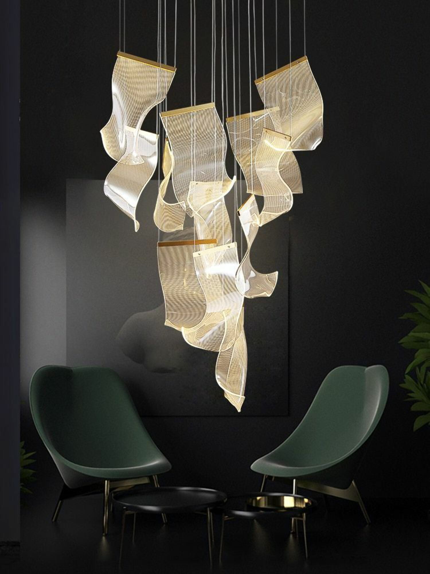 Selene - Floating Chandelier - Walmart.com