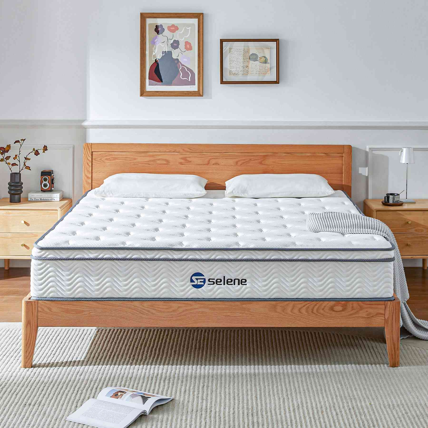 Slumber 1 by Zinus 8" Support Spring Mattress, King - Walmart.com