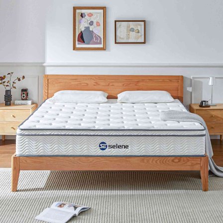 No. 6000 276 Coil Hinged Oregon Trail Java Mattress - Queen Size ...