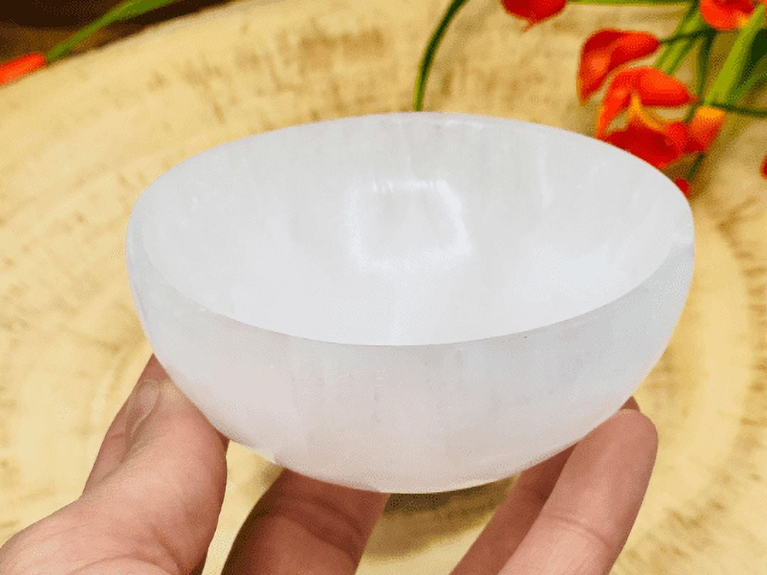 Selenite Charging Bowl, Crystal Cleanser, Reiki Healer, Chakra ...