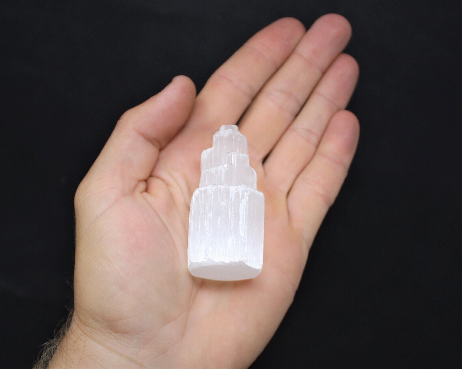Selenite Crystal Tower Choose 2.5, 4, 6 or 8" (Selenite Tower, Selenite ...