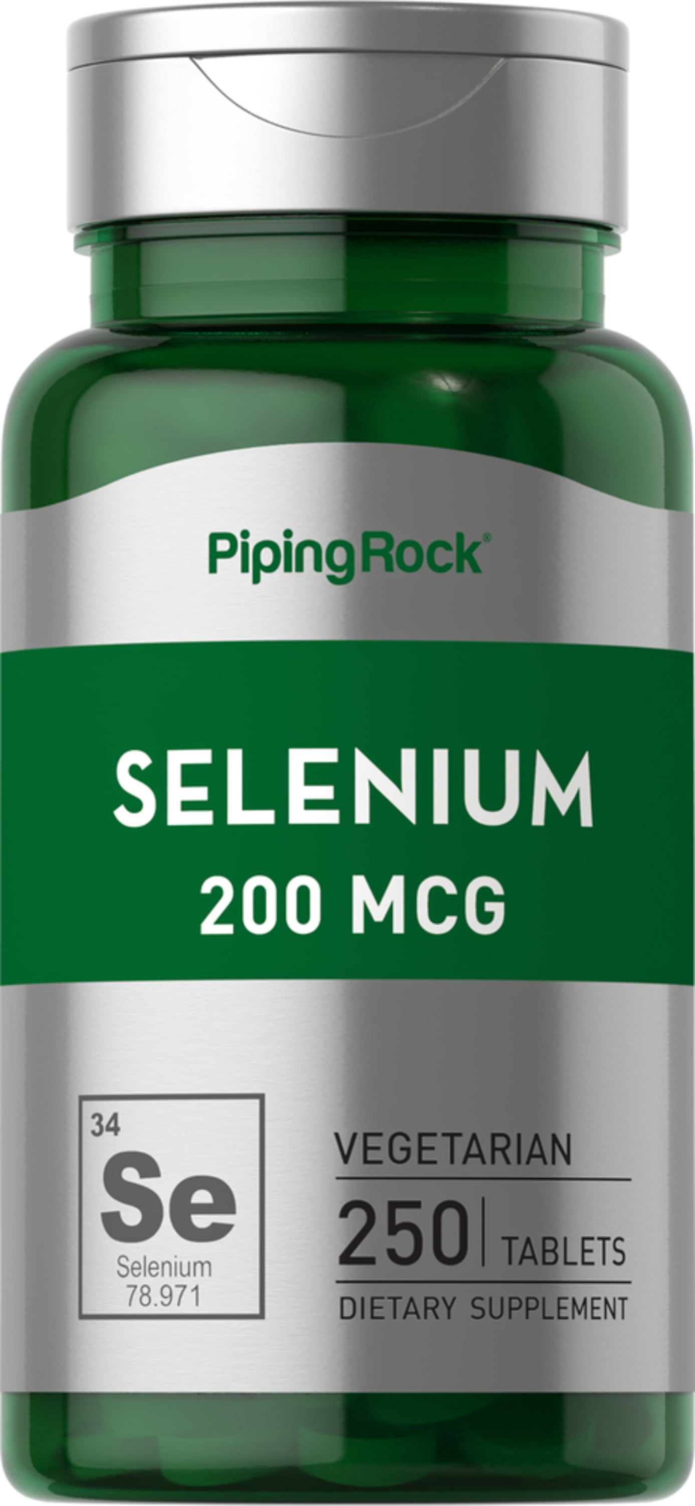 Selenium 200 mcg | 250 Tablets | Supplement for Men and Women | by ...