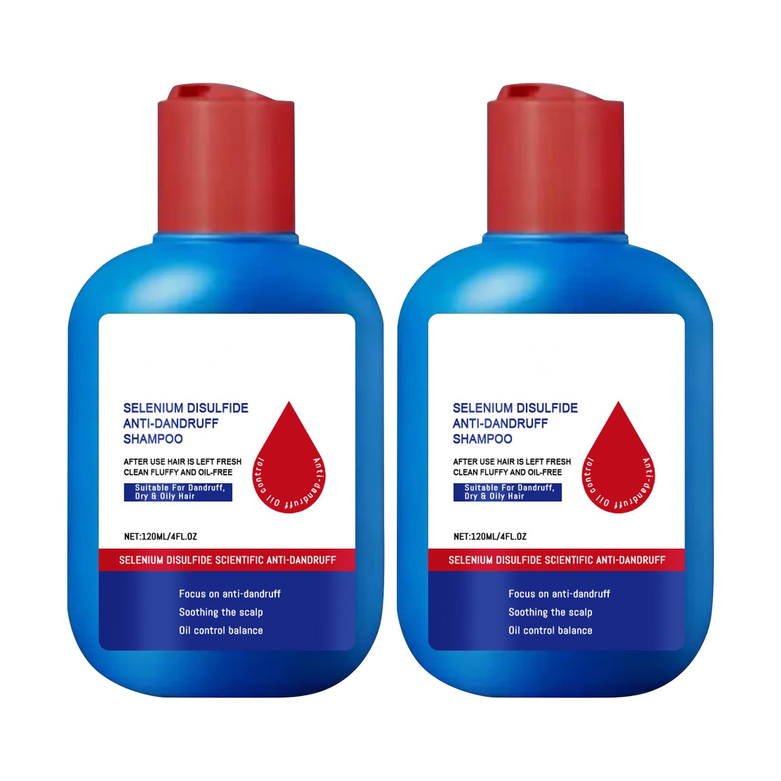 Selenium Disulfide Anti-Dandruff Shampoo for Dry & Oily Hair, 120ml ...