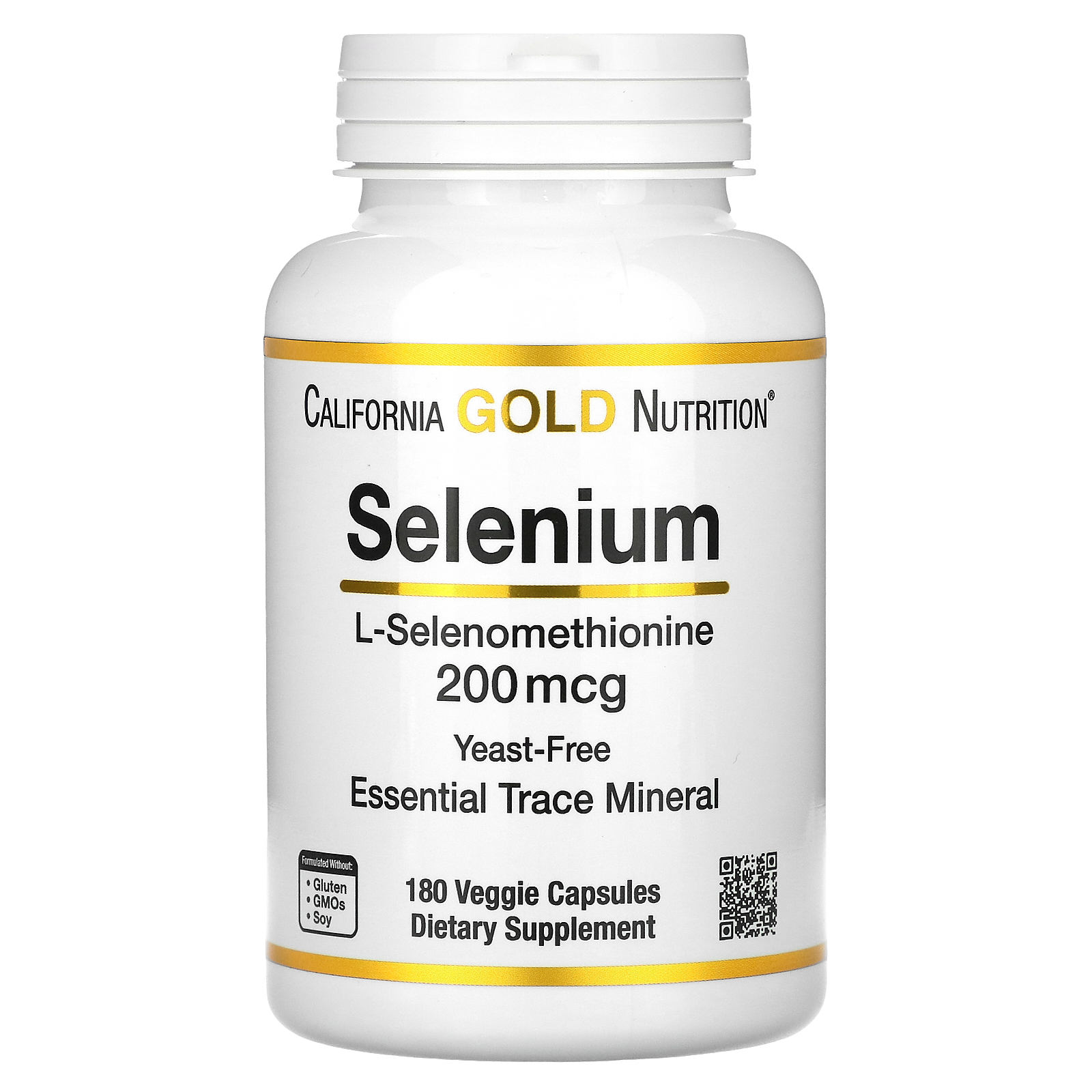 NOW Supplements, Selenium (L-Selenomethionine) 200 mcg, Essential ...