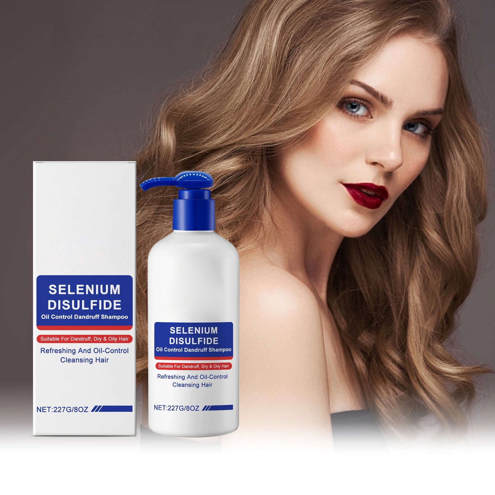 Selenium Sulfide Anti Dandruff Shampoo, Eliminates Flakes & Fights ...