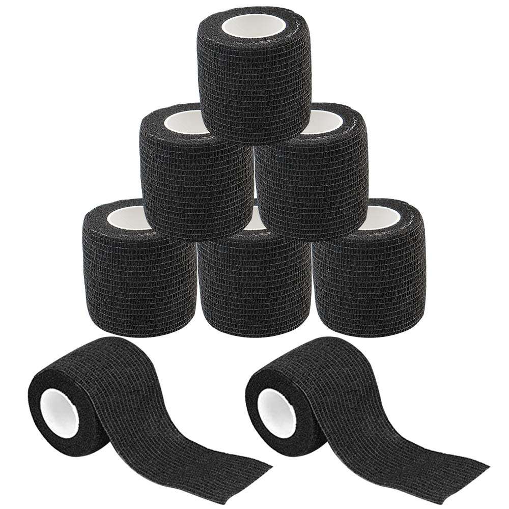 Self-Adherent Grip Tape - 8Pcs Cohesive Tape Grip Wrap Cover Self ...