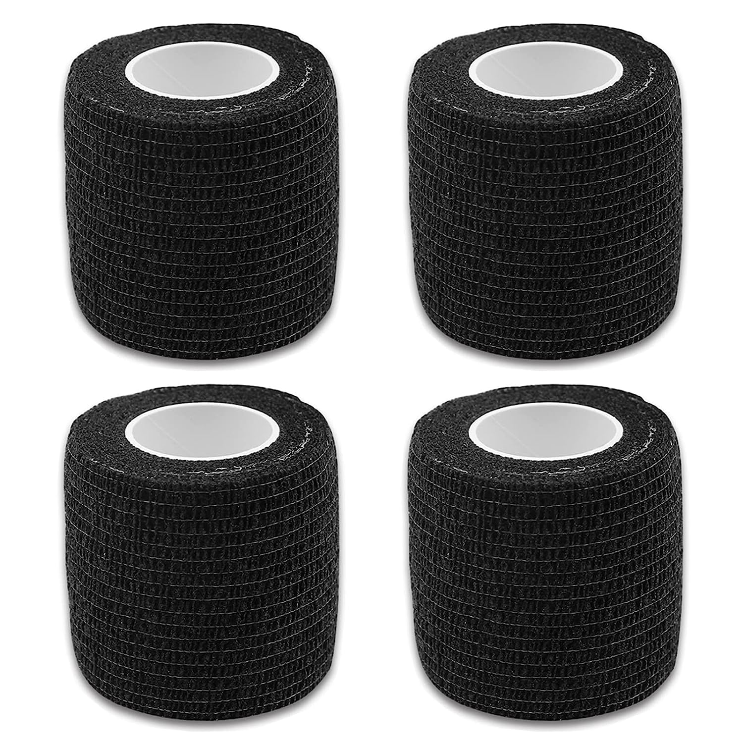 Self-Adherent Grip Tape Wrap - 4 Pack Cohesive Bandage Wrap 2" x 5 ...