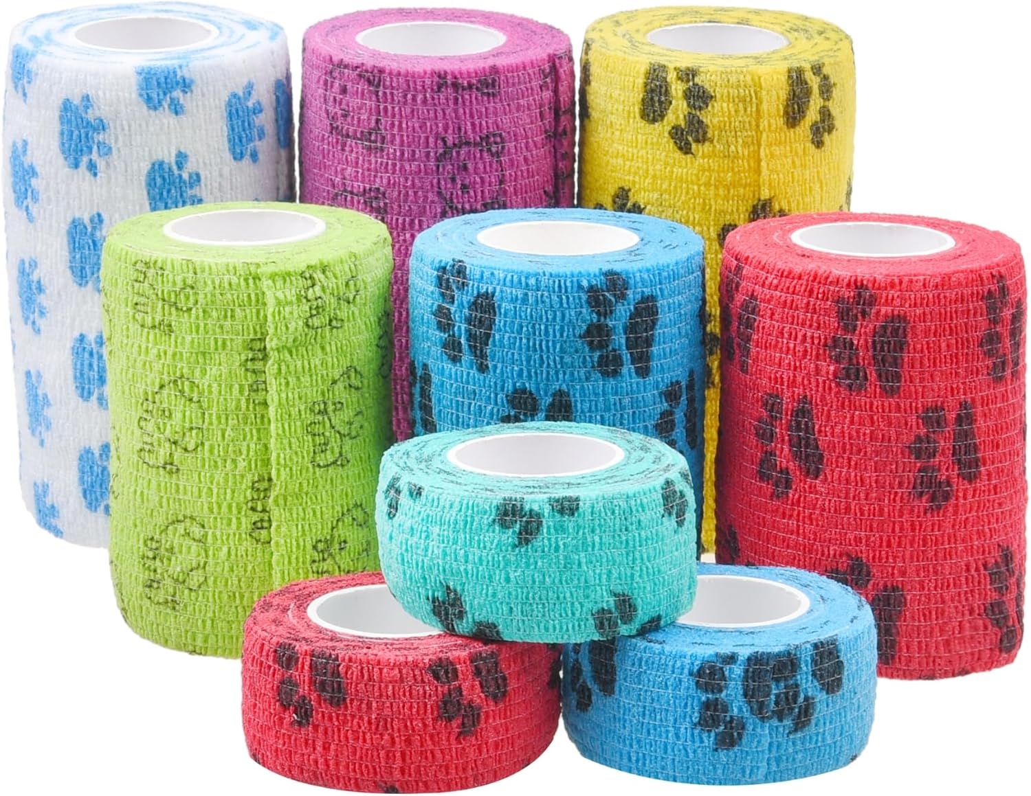 Self-Adhering Bandage - Injury Wrap Tape for Pets, Dogs, Cats, Horses ...