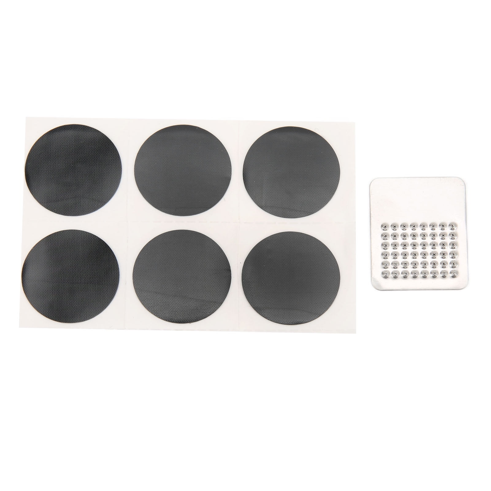 Self-Adhesive 6-Piece Tire Patch Kit for Bikes, MTB, and Wheelchair ...