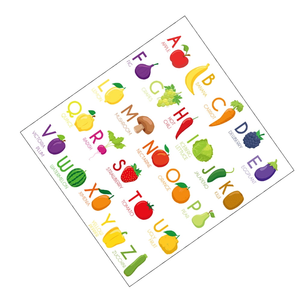 Self-Adhesive Alphabet Stickers For Kids Abc Chart For Classroom Wall ...