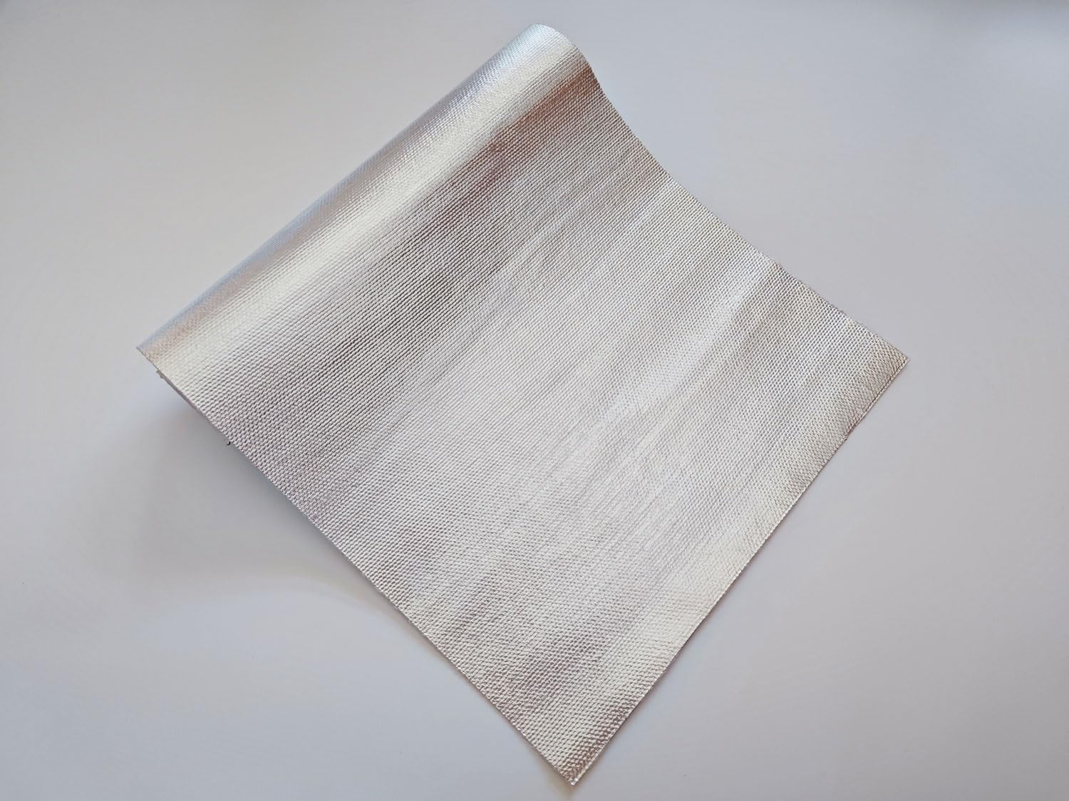 Self-Adhesive Aluminized Fiberglass Cloth Heat Shield Blanket/Wrap ...