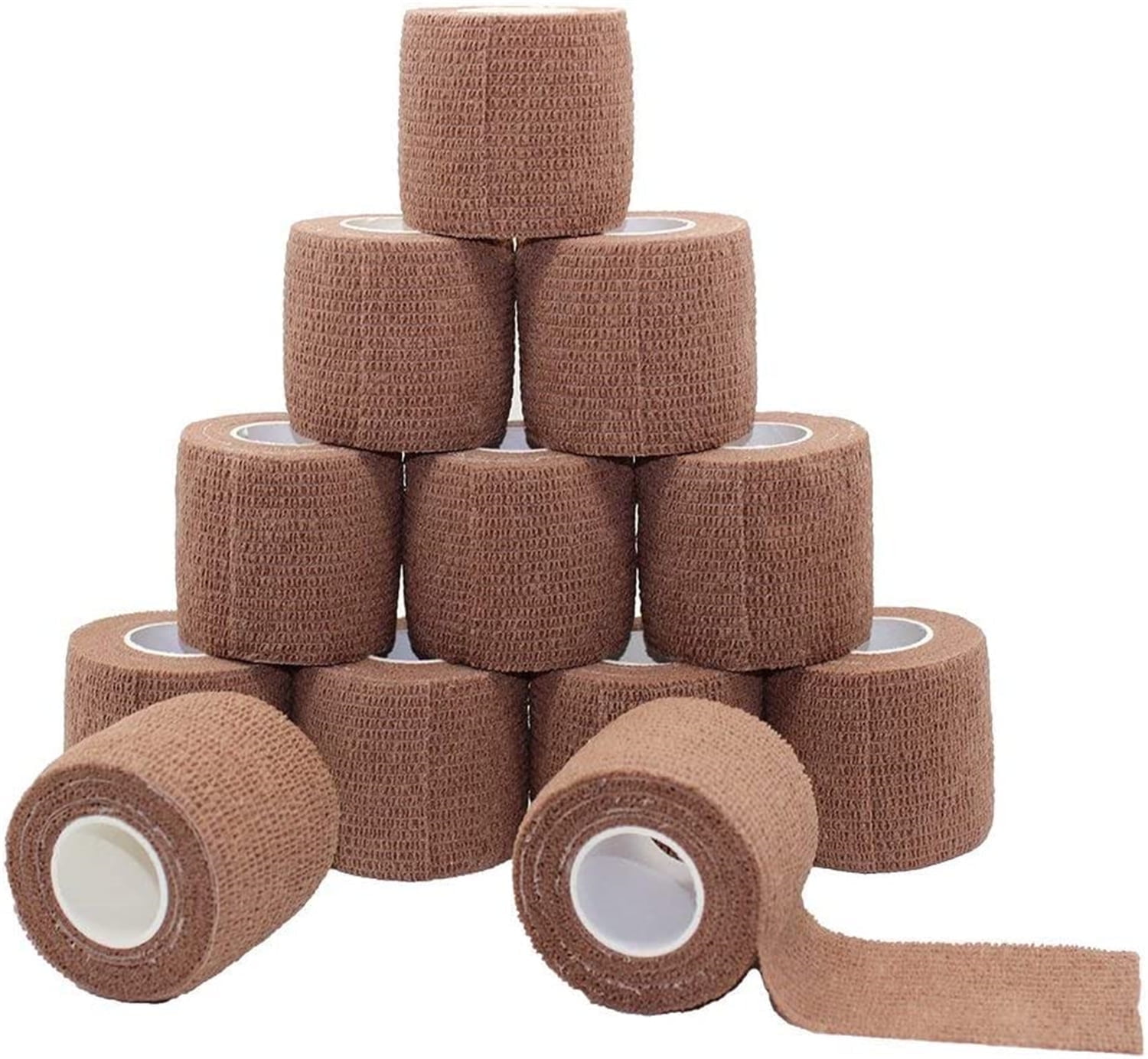 Self Adhesive Bandage Tape,12 Pack 2 inch Cohesive Bandages Elastic ...