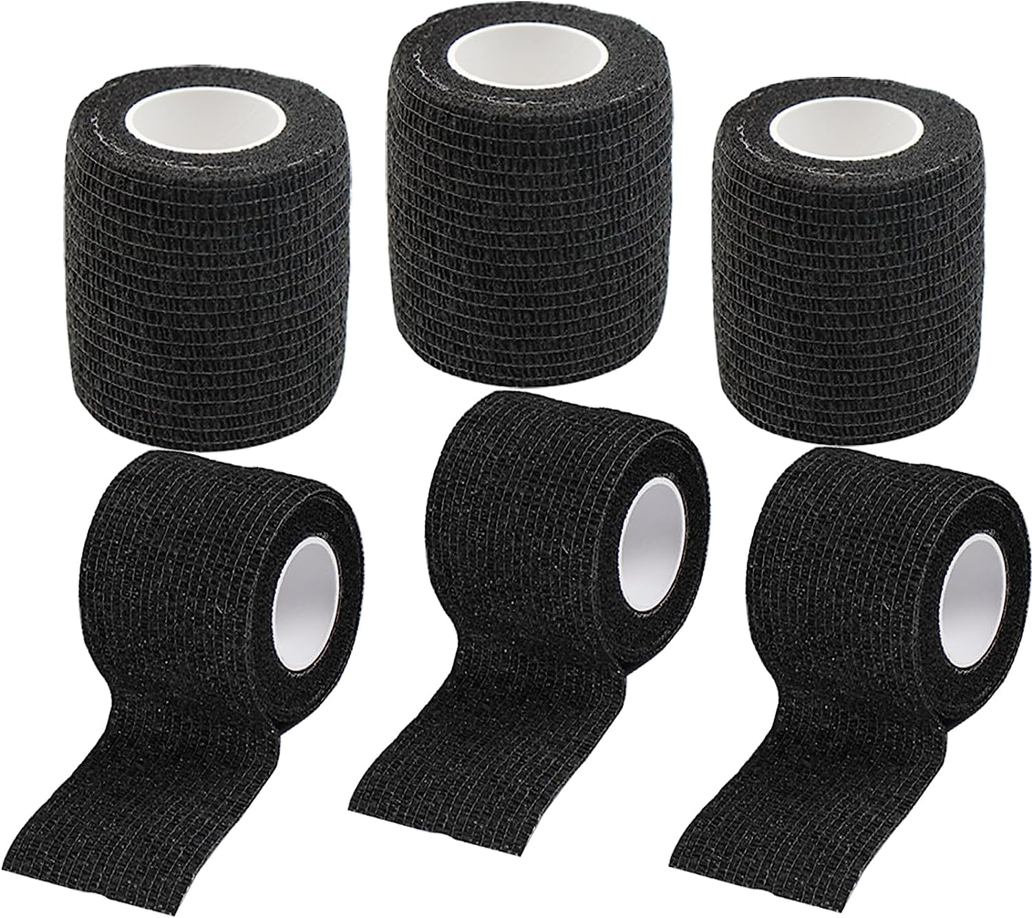 Self Adhesive Bandage Wrap, 6Pcs Grip Tape 2'' X 5 Yards Elastic ...
