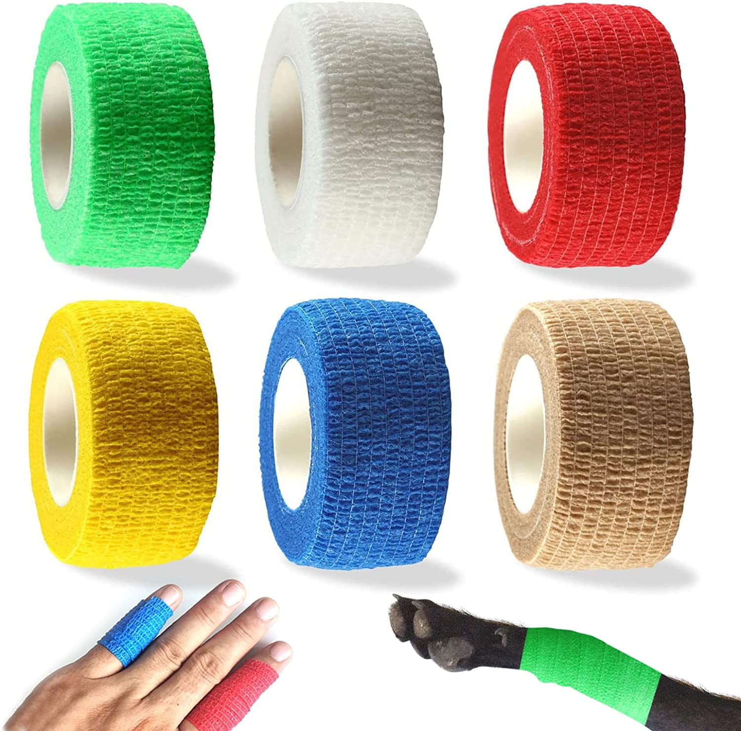 Self Adhesive Bandage Wrap,self Adherent wrap,Elastic Bandage wrap Vet ...