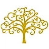 Self Adhesive Brass Stickers Scrapbooking Stickers Tree of Life Pattern ...